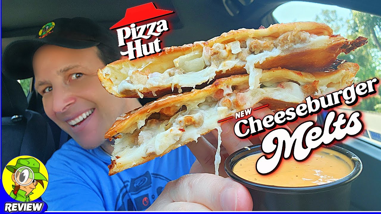 Pizza Hut® Cheeseburger Melt Review