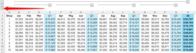 Don’t Hide and Unhide Columns in Excel—Use Groups Instead