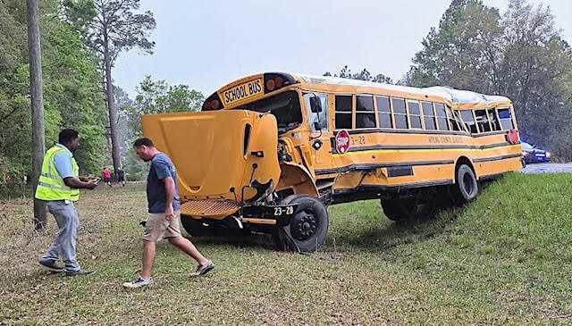 Troopers: 2 adults, 3 children injured in Southeast Georgia school bus ...