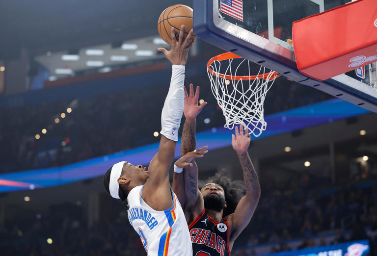 Photos: Best images from Thunder's 145-117 win over Bulls