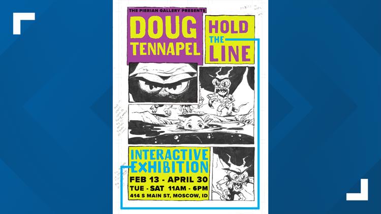 Moscow gallery to host Doug TenNapel for closing show of 'HOLD the LINE'