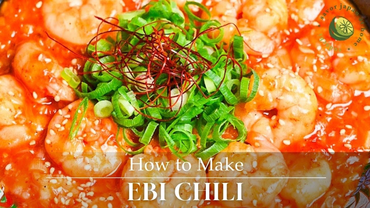 How to Make Ebi Chili – Spicy Shrimp Stir Fry Recipe 🍤🔥