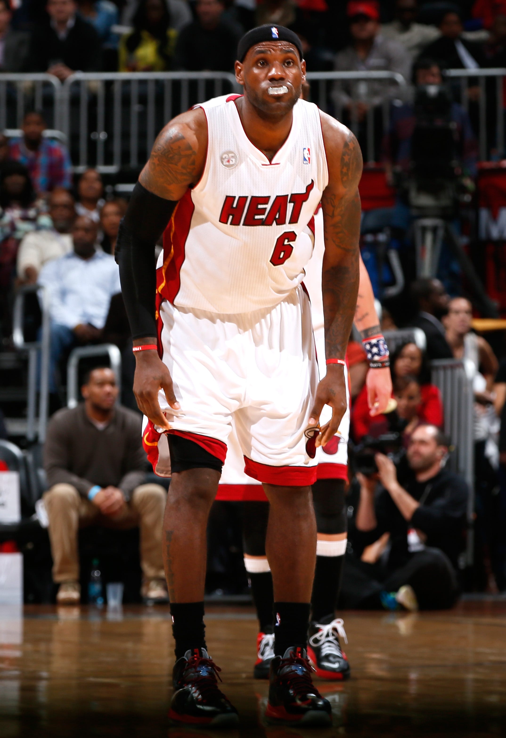 LeBron James tells a story of Pat Riley banning his favorite treat