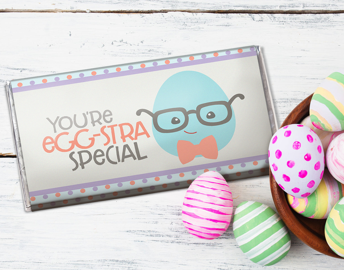 Free Easter Candy Bar Wrapper Printable