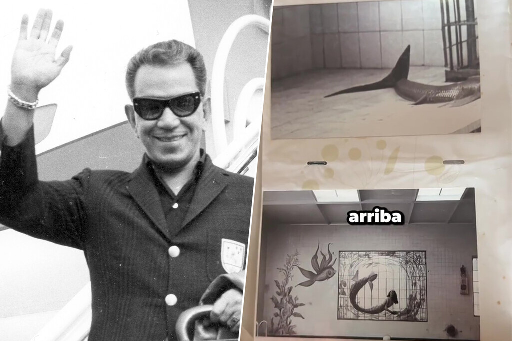 Cantinflas tenía sirenas reales en su casa: revelan imágenes inéditas ...
