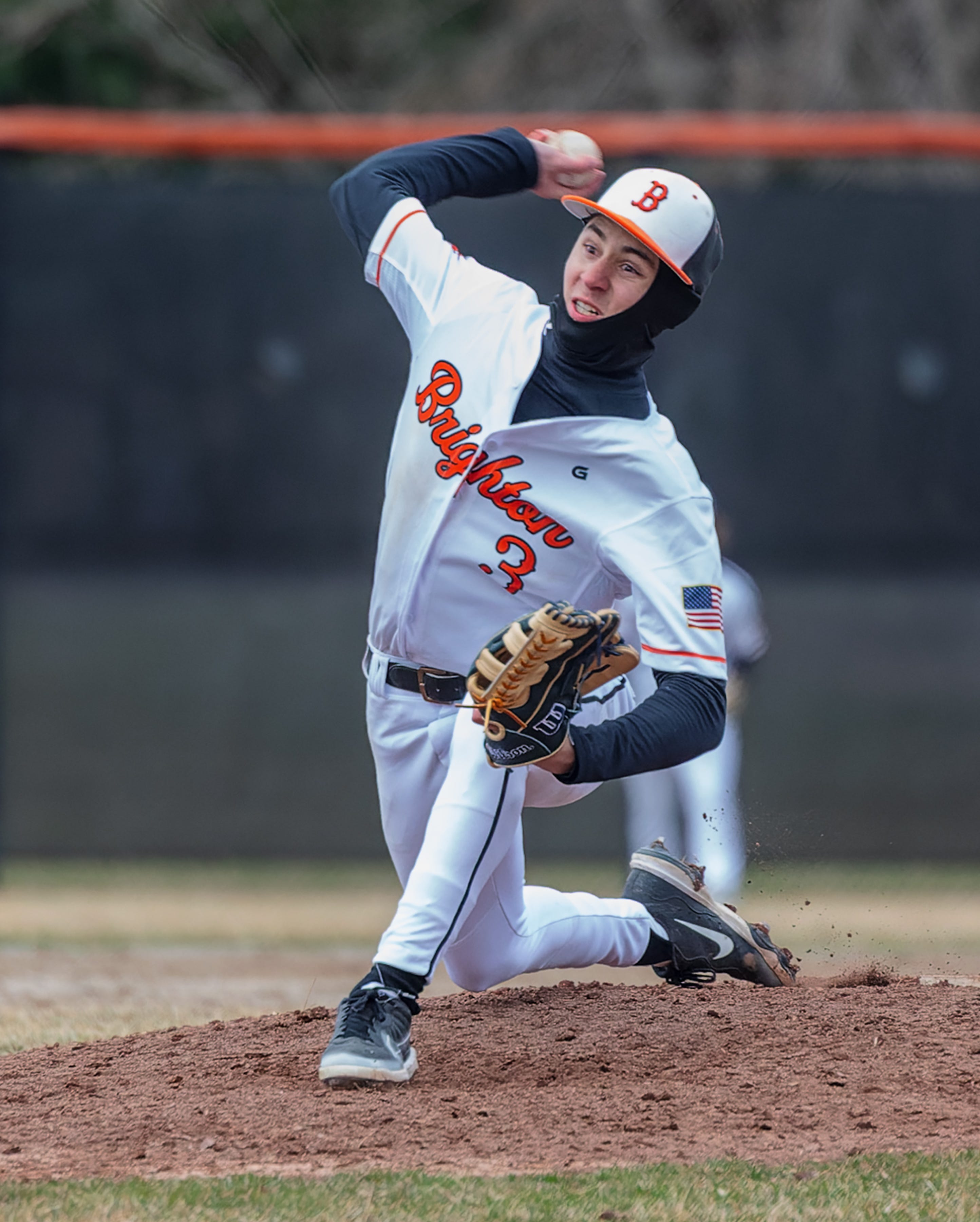 Brighton's Josh Metz blocks out cold to shut down Howell baseball rally