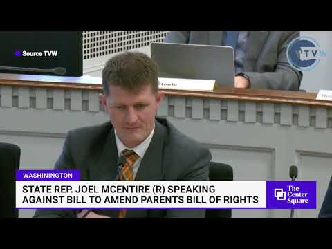 Washington State Republican Speaking Against Bill to Amend the Parents ...