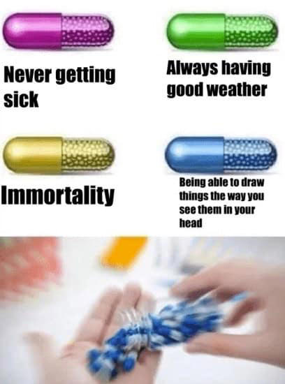 30 Funny And Relatable Drawing Memes That Really Illustrate The Struggle