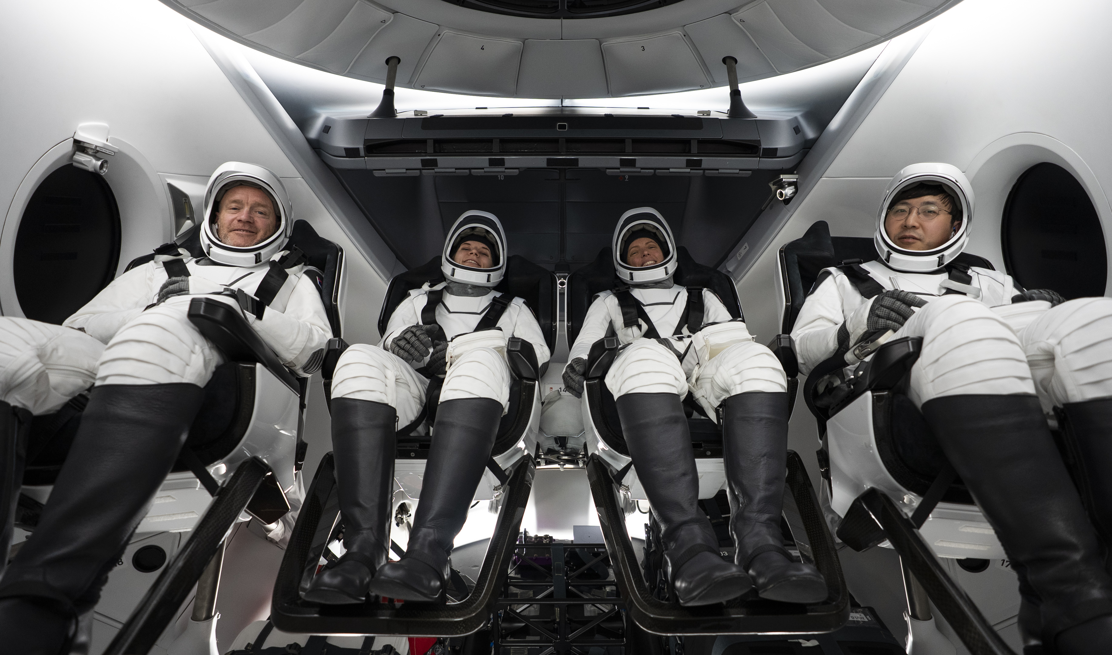 Cryptocurrency billionaire watches SpaceX rocket launch on the way to his own SpaceX rocket launch