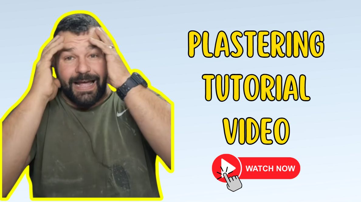Plastering Tutorial Video