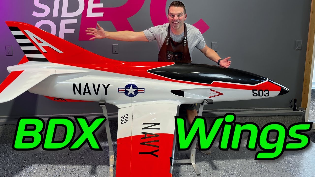 Unleash The Power Elite Aerosports BDX Rc Jet Wings Fully Assembled