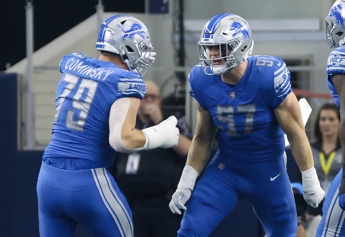 Aidan Hutchinson’s Emotional Reaction to Sudden Retirement of Lions ...