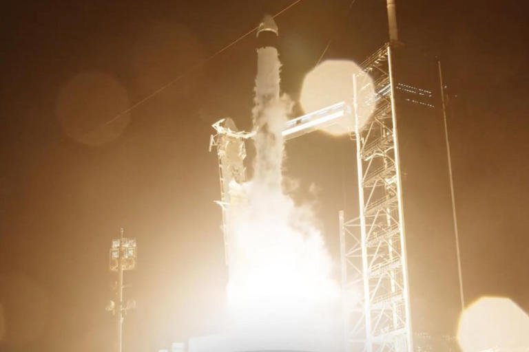 SpaceX launches Fram2, first crewed mission in orbit over Earth's poles