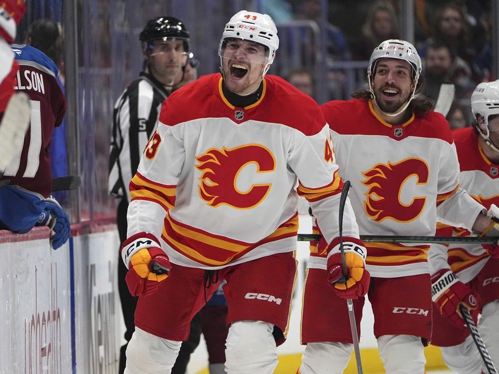 Three takeaways as Flames’ fourth line leads thrilling comeback in Colorado