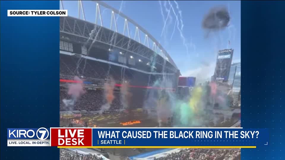 VIDEO: What caused the black ring in Seattle's sky?