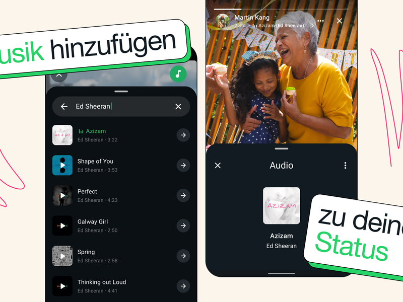 Update bei WhatsApp: Mit dieser Neuerung wird der Status viel lebendiger