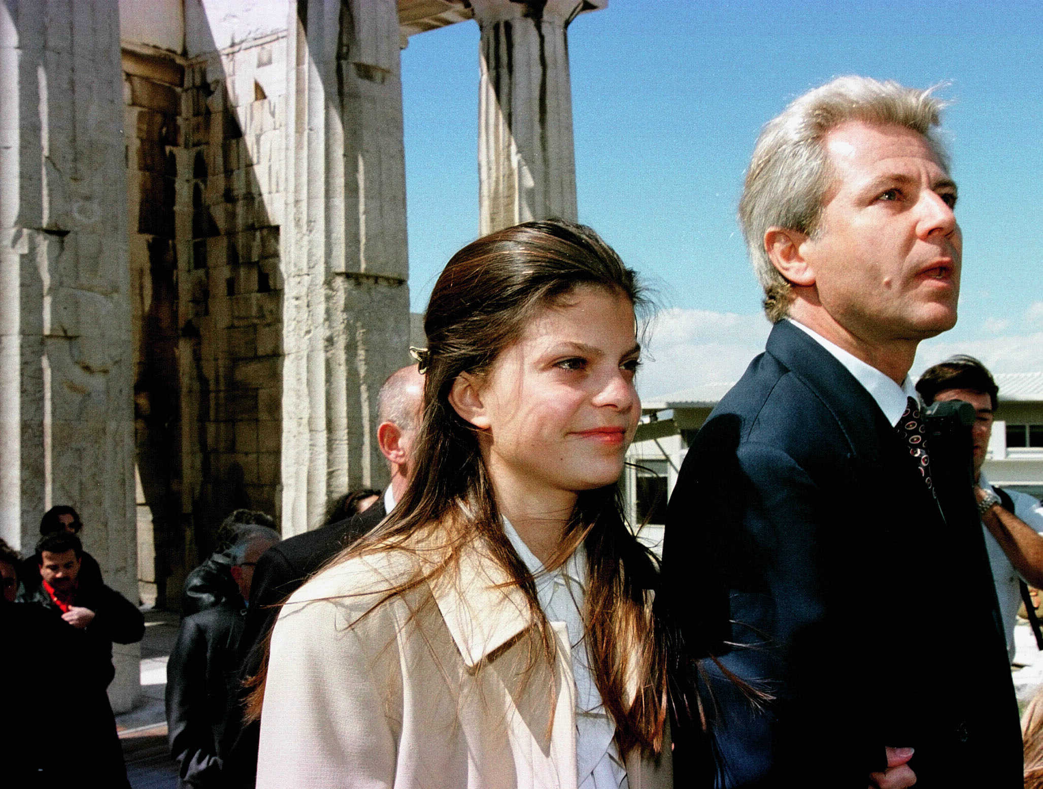 Athina Onassis reappears visibly changed after three years absent