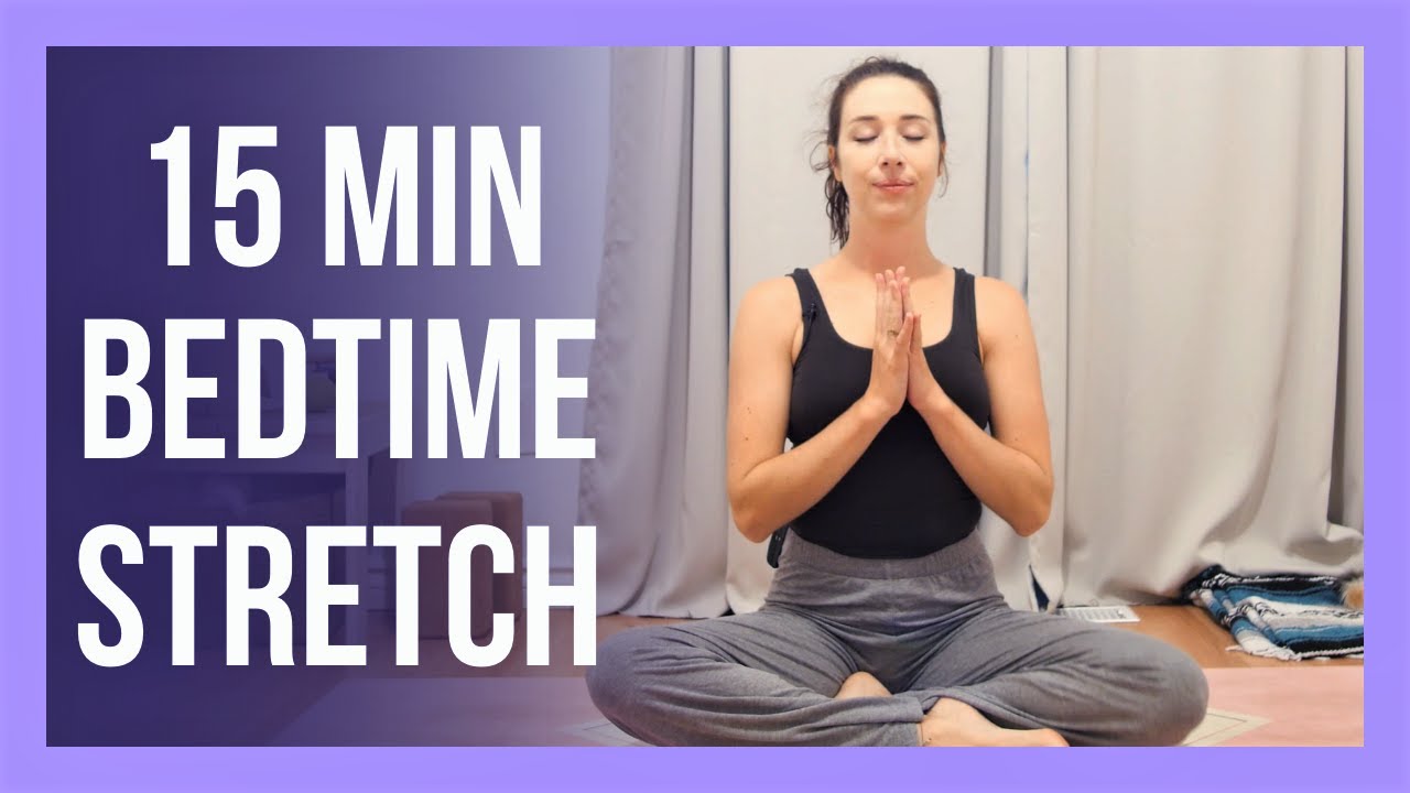 15-Min Evening Yoga Stretch – No Props Bedtime Yoga Stretches 🌙