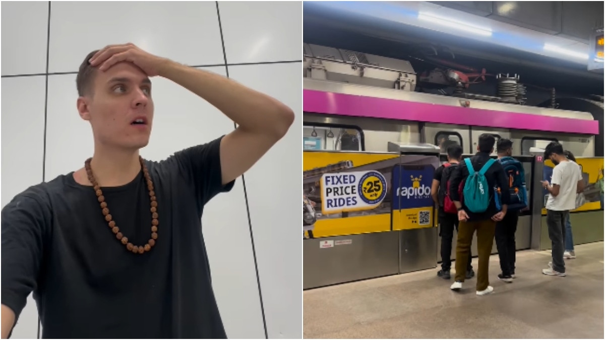 Watch: German vlogger says India's metro service is better than Western ...