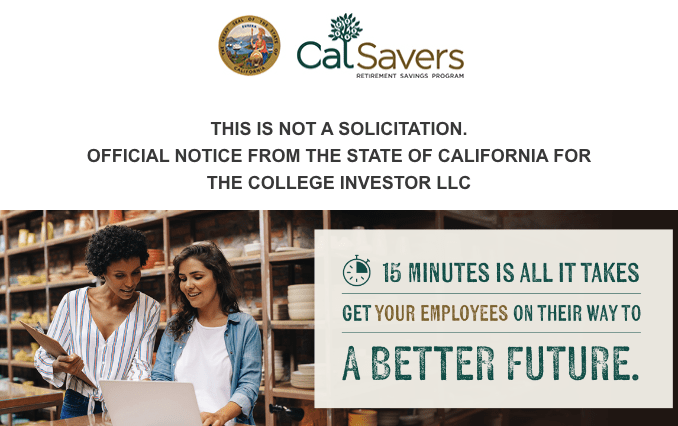 What Is CalSavers And What’s The Penalty For Businesses?