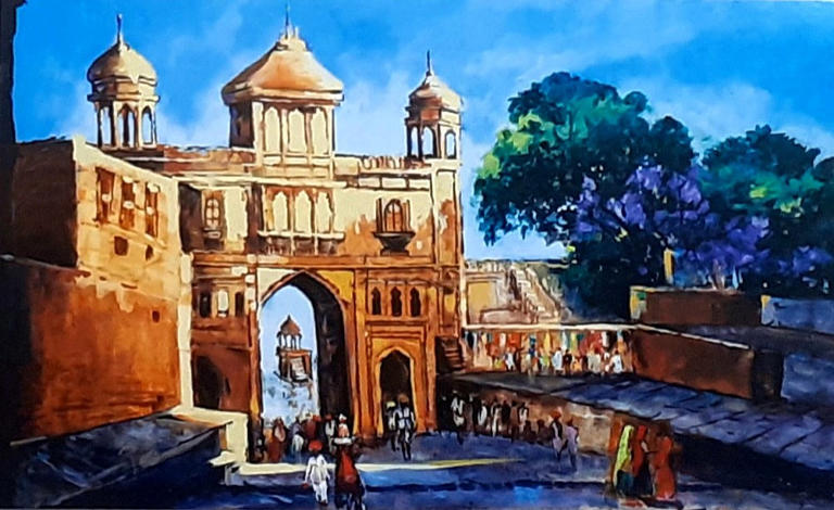 FPH Gallery: Dilip Jadhav's 'Padharo Mhare Des' Solo Art Exhibition ...