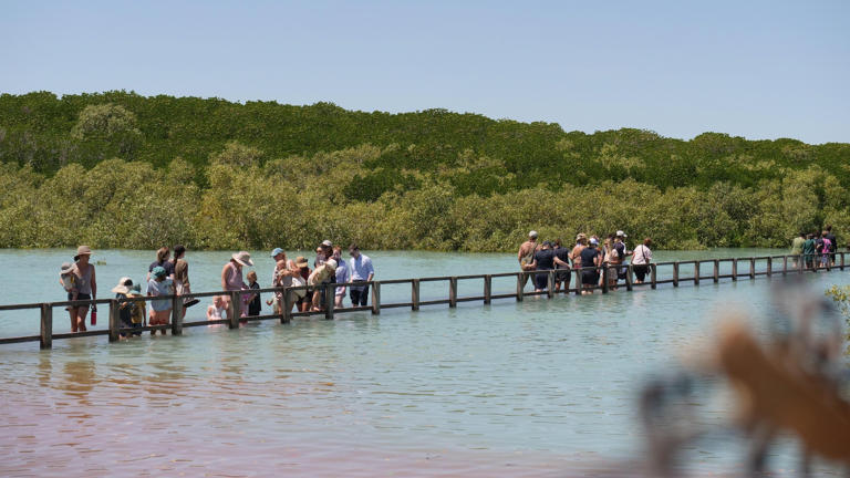 Broome's king tide leaves locals and tourists buzzing as the water hits ...