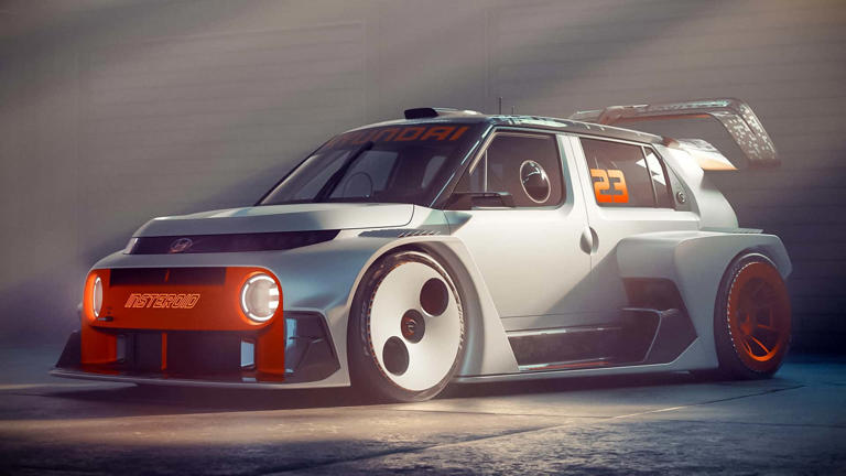 Hyundai Insteroid EV Concept Looks Like A Modern Group B Rally Car