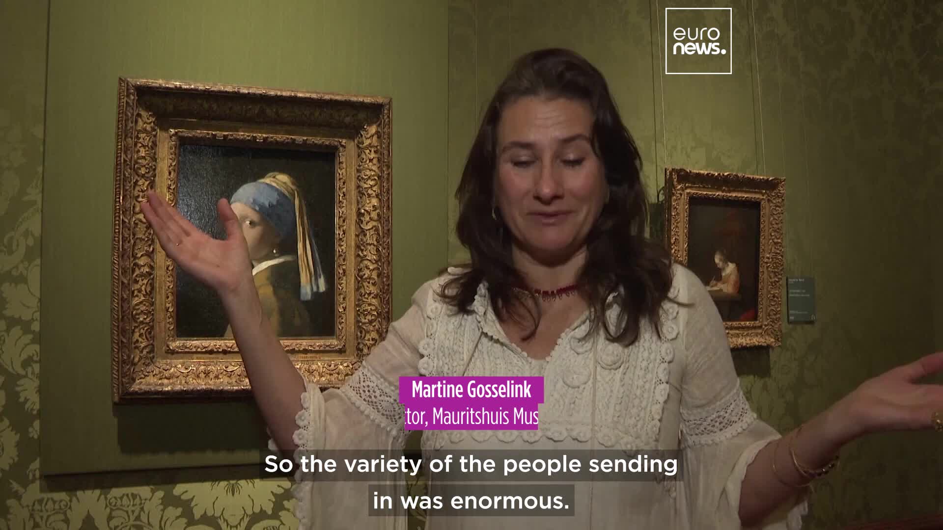 Dutch museum showcases 60 contemporary takes on Vermeer’s 'Girl with a ...