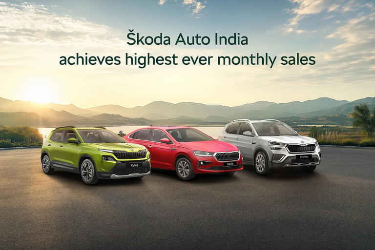 Skoda Auto Marks 25 Years in India with Best-Ever Sales Performance in March 2025