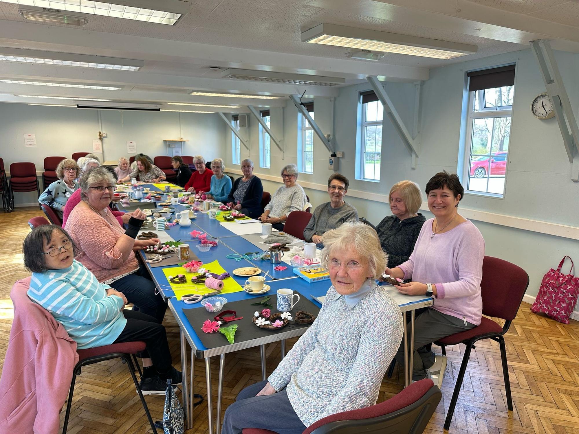 Craft and chatter sessions boosting friendships amongst Wetherby older ...