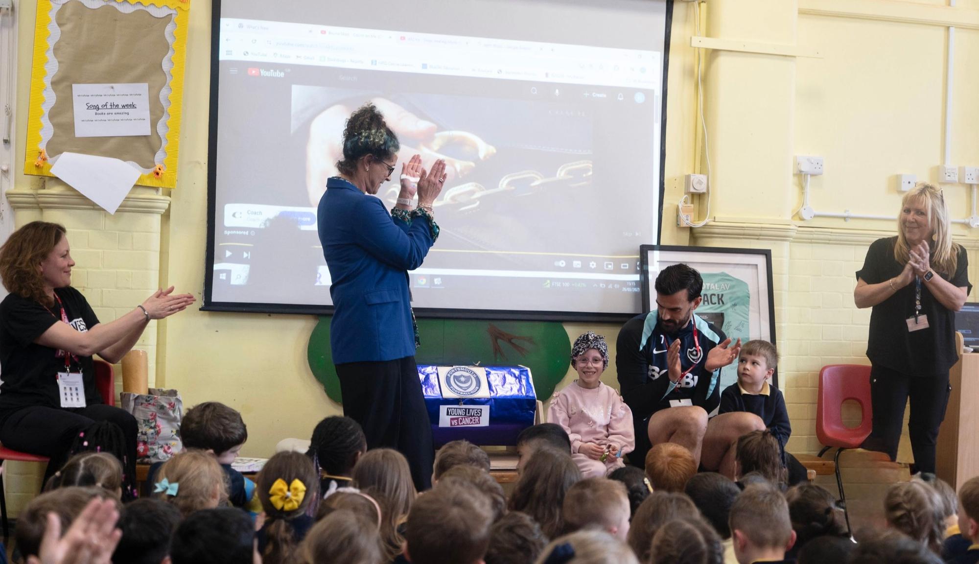 Kings Academy College Park raffle signed Marlon Pack shirt for pupil ...