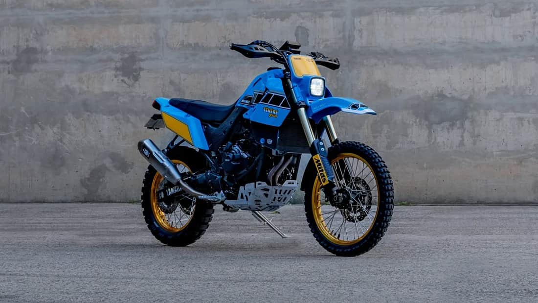 Umbau-Kit für Yamaha Ténéré 700 von Holy Moly: Ténéré 700 als Retro ...