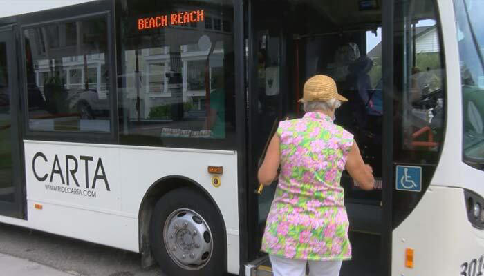 CARTA launches new bus to bring Charleston-area passengers to the beach ...