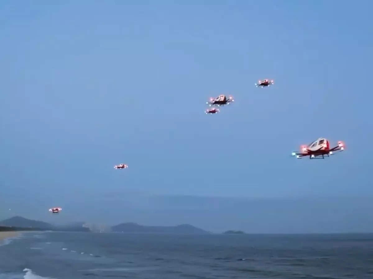 Flying taxis take off in China: Two companies get licenses for ...