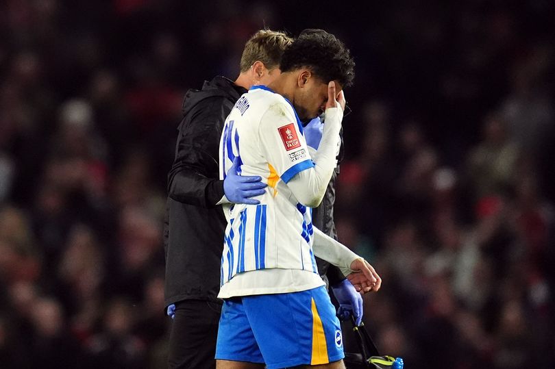 Big blow for Brighton as ex-Leeds United star Georginio Rutter suffers ...