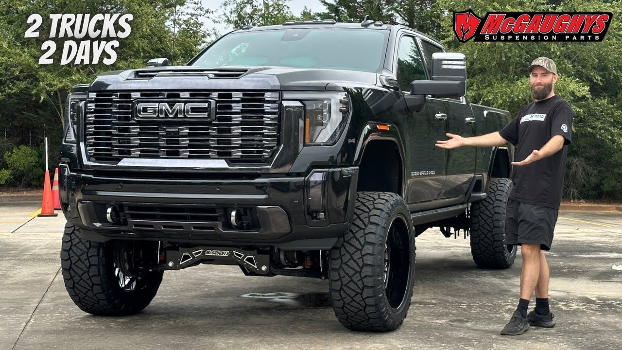 Two Denali Ultimate HD Trucks, Two Lift Kits: The Ultimate McGaughys ...