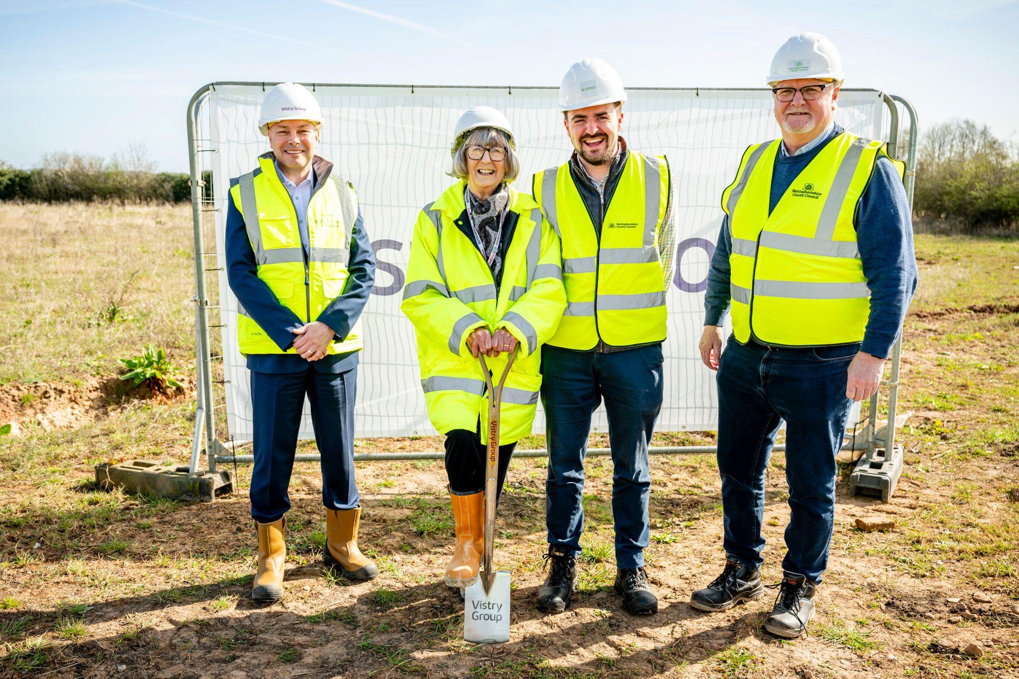 Vistry Group celebrates start of work on 763 new homes at Top Wighay