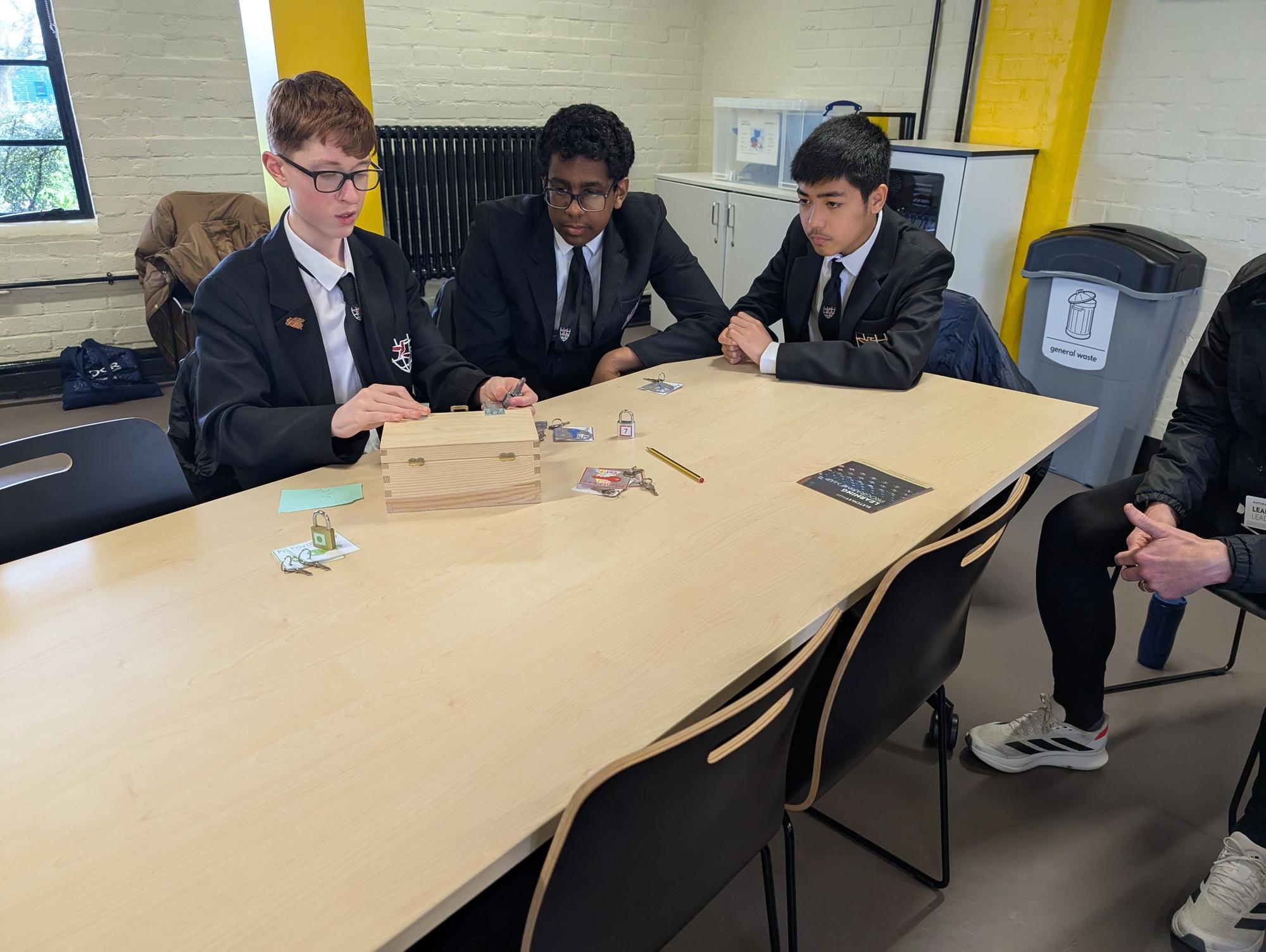 Historic school trip to Bletchley Park offers a deep dive into code breaking history