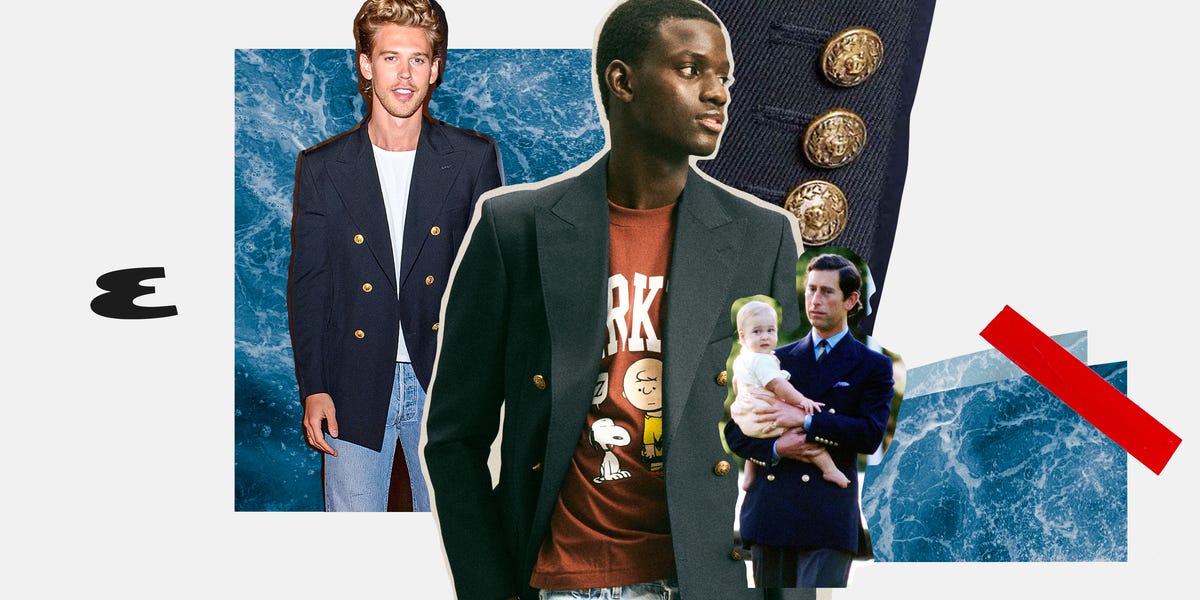 Think a Navy Blazer Is Too Stuffy for You? Think Again.