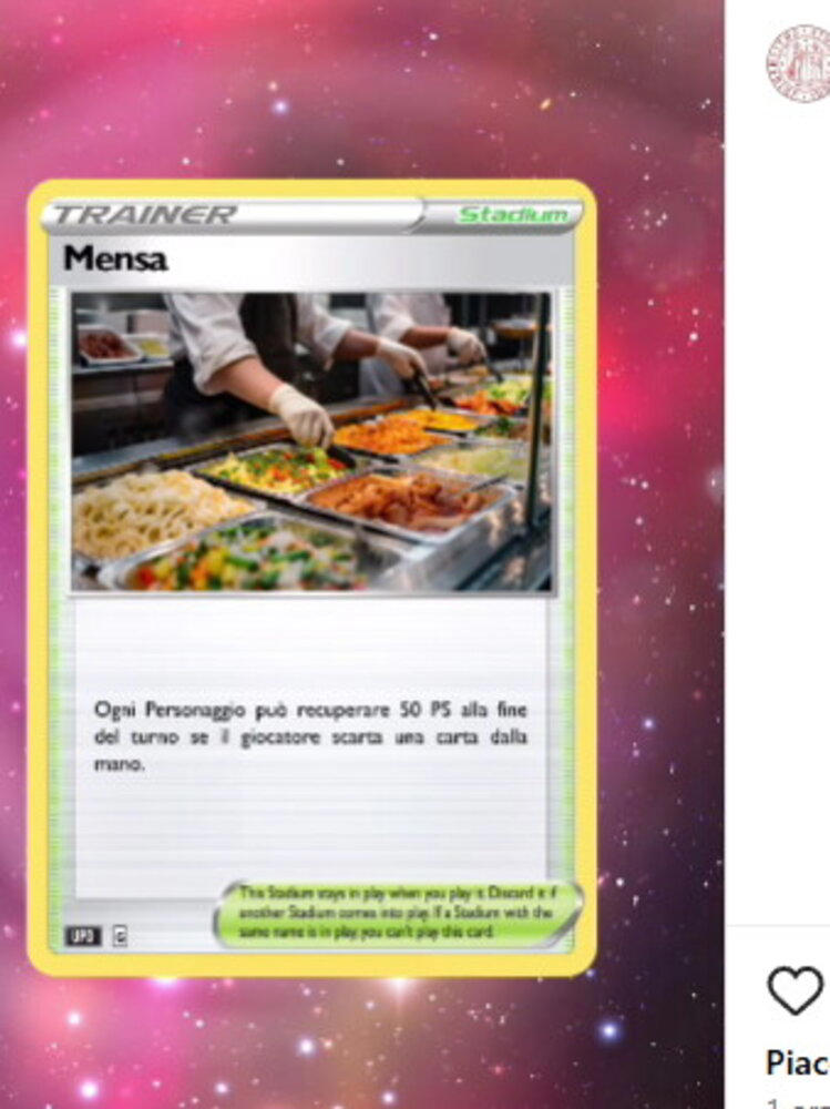 Le carte stile Pokemon dell'Università di Padova. Il pesce d'aprile ...