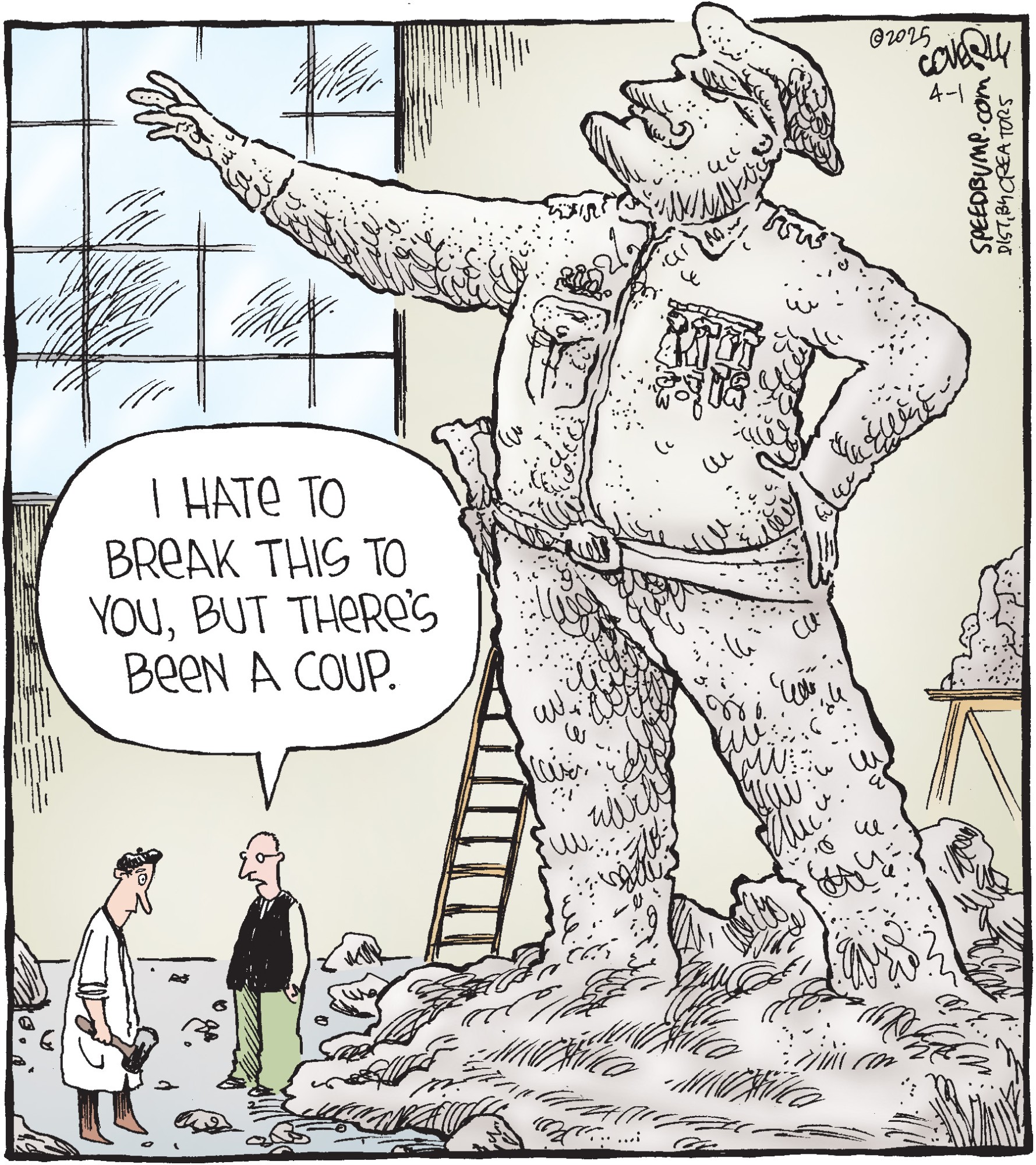 Today's Comic Strips From The Creators Syndicate (4/1)