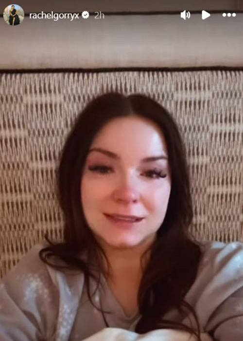 'You can be so happy... and still be so broken' Teary Rachel Gorry ...