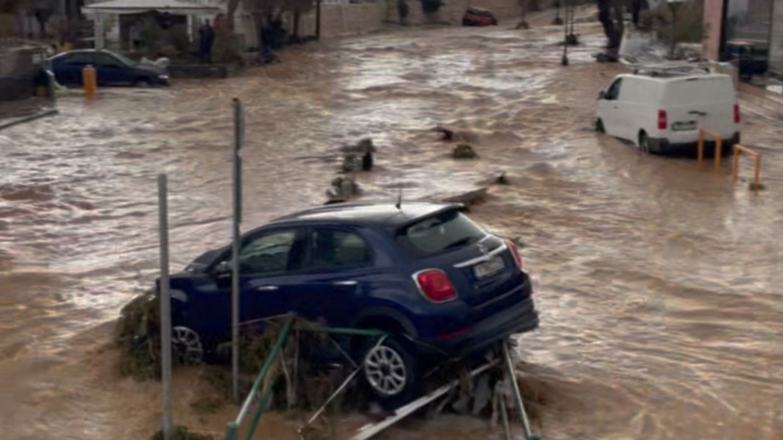 Powerful storm brings flooding to popular Greek holiday islands