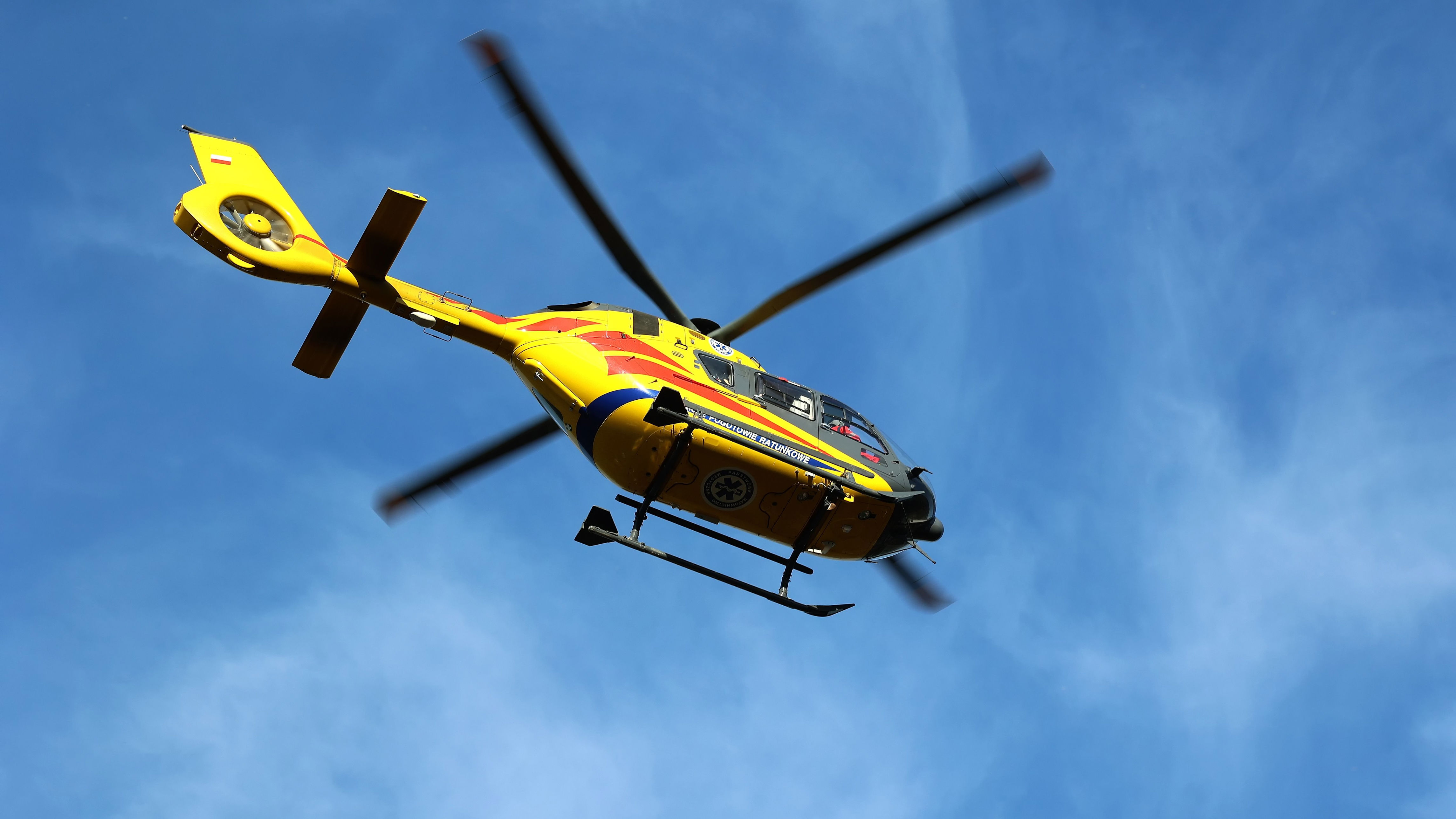 Groźny wypadek na A1. Helikopter LPR na miejscu