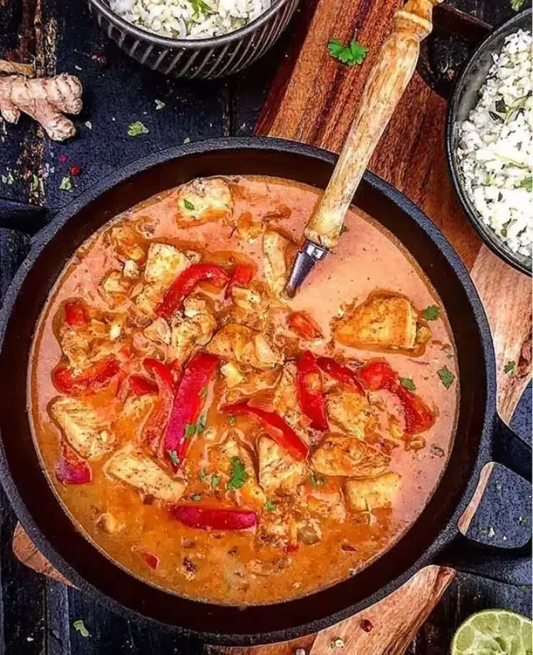 This creamy red curry chicken stew is your new 30-minute comfort food hero
