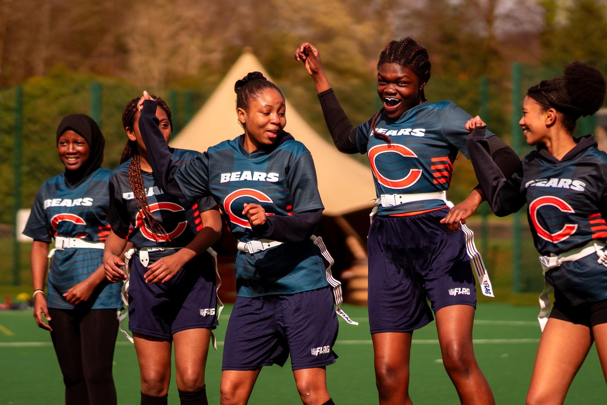 NFL’s Chicago Bears provide access to sport for Birmingham girls with ...