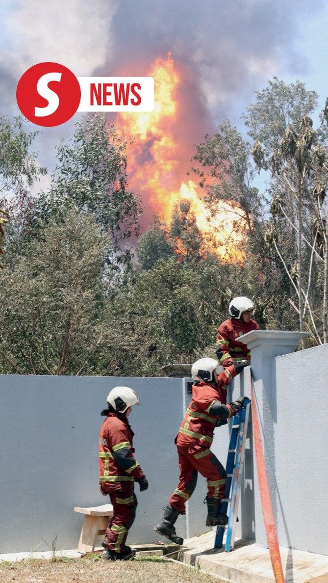 Subang Jaya inferno: Blaze completely put out at 3.45pm