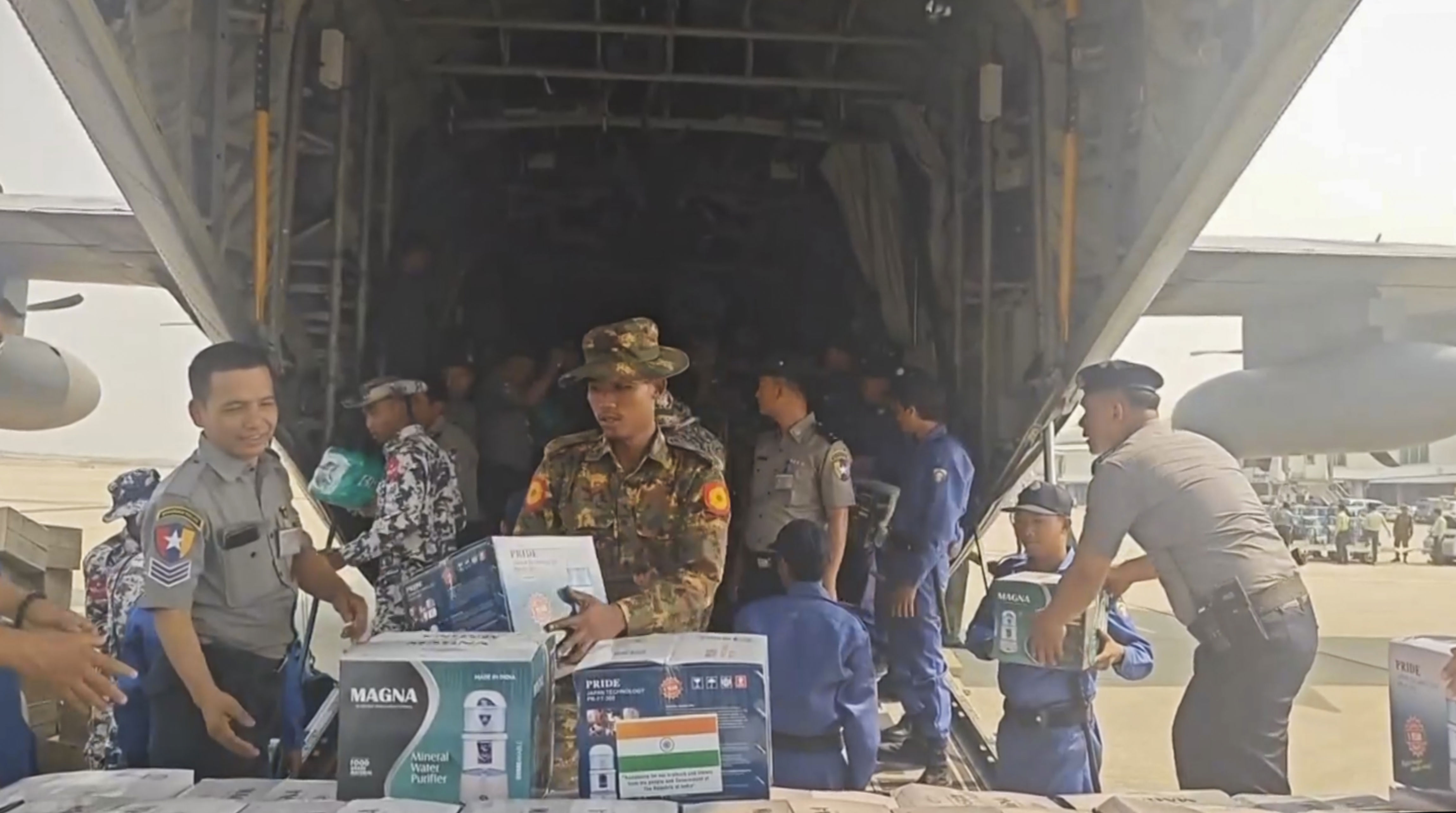 Field hospital operationalised in Mandalay; INS Gharial on way with ...