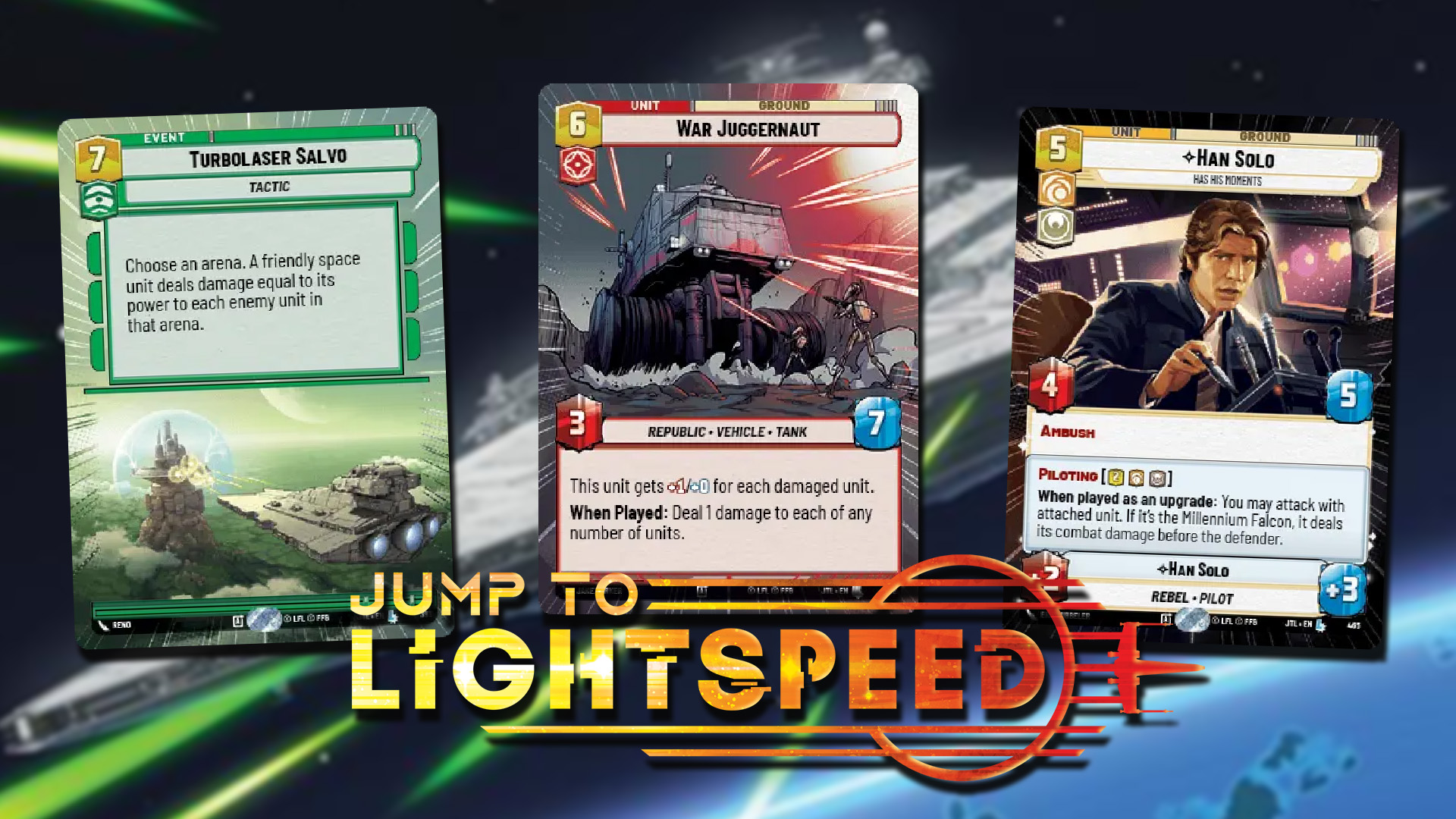 The Best New Cards in Jump To Lightspeed (JTL)
