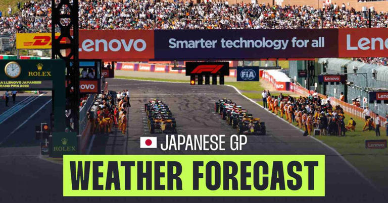 Japanese GP weather forecast: What will the weather be like in Suzuka?